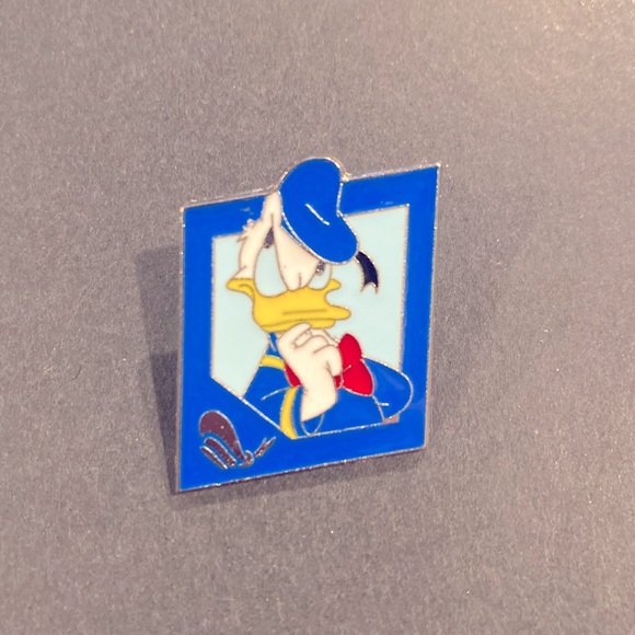 Disney | Other | Donald Duck Rectangular Pin | Poshmark